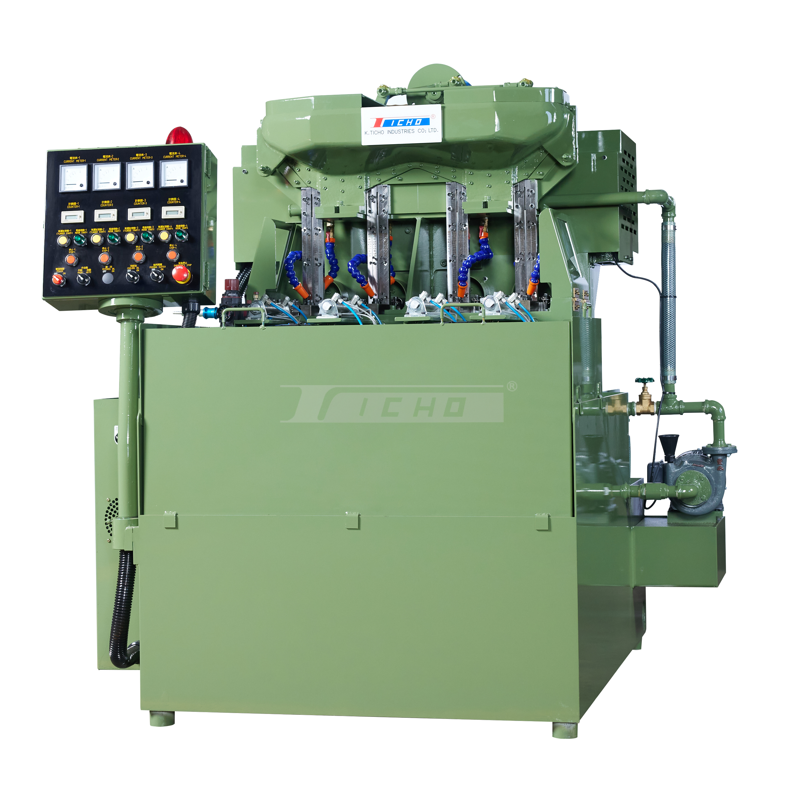 PNEUMATIC 4 SPINDLES TAPPING MACHINE - TICHO